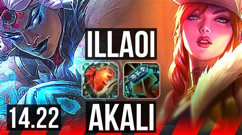 ILLAOI Vs AKALI TOP KR Diamond YouTube