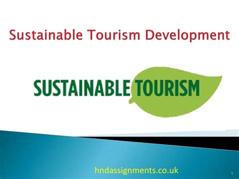 Ppt Sustainable Tourism Development Powerpoint Presentation Free