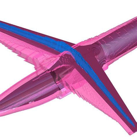 Far Field Drag Analysis 17 18 The Wave Drag Volume Is In Blue And