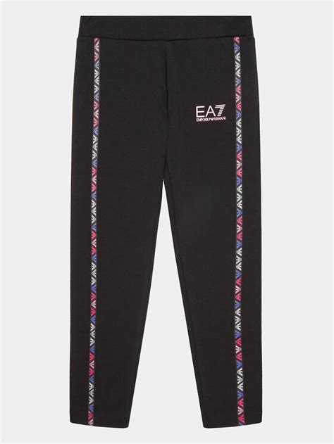 Ea7 Emporio Armani Leggings 3rfp54 Fj4sz 1200 Schwarz Slim Fit Modivoat