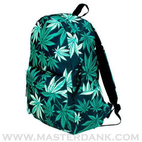 Dank Master Weed Leaf Backpack