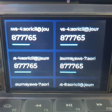 An Esp32 Multifactor Totp Generator Hackaday An Esp32 Multifactor Totp Generator Hackaday