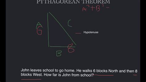 Pythagorean Theorem Intro Math CrazyBasketball TV YouTube