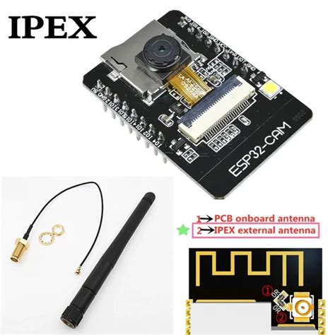 Esp32 Cam Ipex External Antenna Wifi Bluetooth Module Camera Module