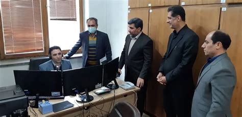 بازدید عضو هیات مدیره بانک ملی ایران از شعبه تمرکز اسناد