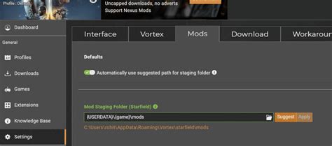 Is This The Correct Mod Staging Folder I Have Tried Everything But My Mods Dont Work R