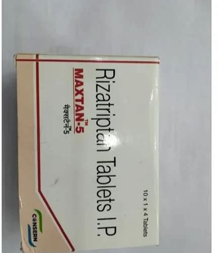 5mg Rizatriptan Tablets At ₹ 210 Strip Rizatriptan Tablet In Amravati Id 2856361673188