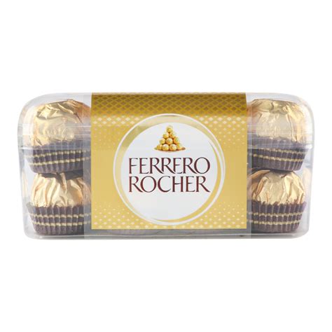 Конфеты вафельные в молочном шоколаде с лесными орехами Ferrero Rocher ...