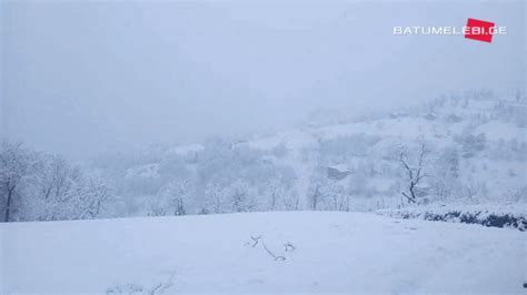 ხულოში თოვს ფოტოამბავი Batumelebi • თოვლი ხულო • Batumelebi Ge