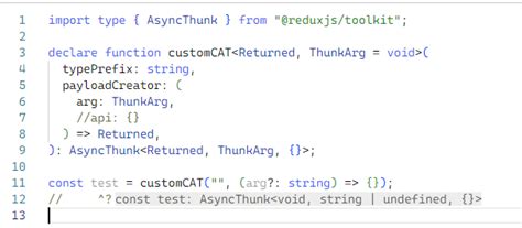 Investigate Createasyncthunk Type Failures With Ts Issue
