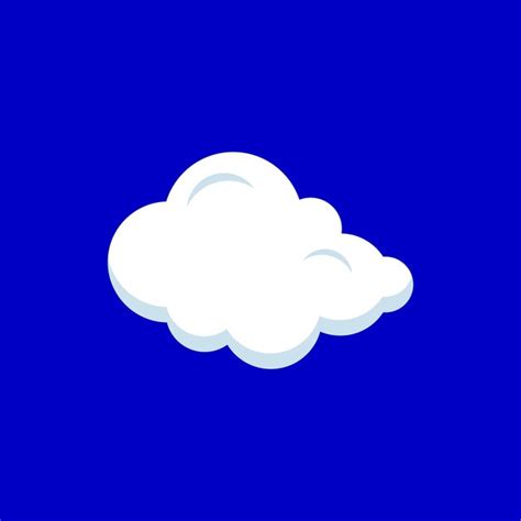 premium vector cloud element vector flat design