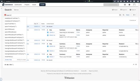 search linked issues atlassian marketplace