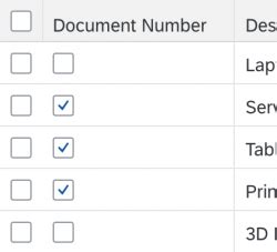 Grid Table SAP Fiori For Web Design Guidelines