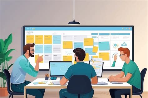 Premium Photo Agile Development Sprint