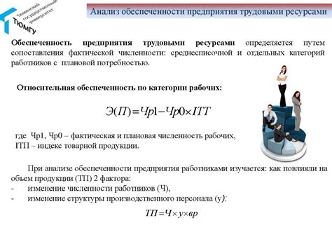 Анализ трудовых ресурсов презентация онлайн
