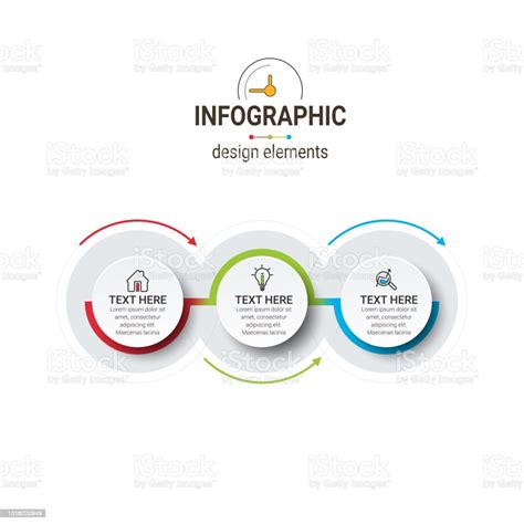 인포그래픽 디자인 벡터 및 마케팅 아이콘입니다 프로세스 다이어그램 프레젠테이션 워크플로 레이아웃 배너 플로우 차트 정보 그래프에 사용할 수 있습니다 0명에 대한 스톡 벡터