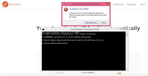 Windows Native App Fails To Install · Issue 3799 · Postmanlabspostman App Support · Github