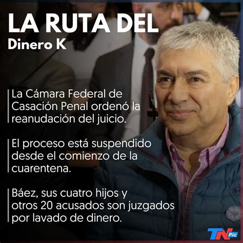 Casación Ordenó La Reanudación Del Juicio Por La Ruta Del Dinero K Tn
