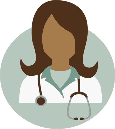 Onlinelabels Clip Art Female Doctor