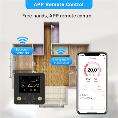 Smart Tuya Room Wifi Thermostat Underfloor Heating 44 OFF