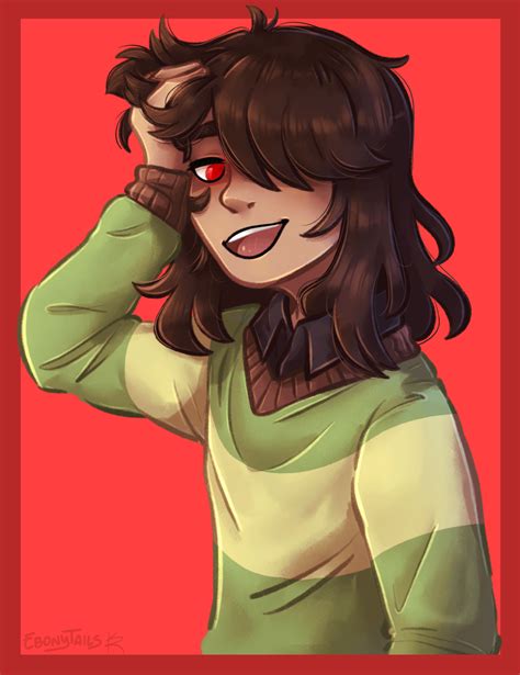 Handsome Kris By Ebonytails Deltarune