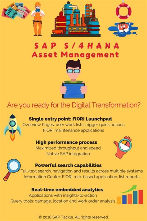 Sap S4hana Asset Management Info Graphic Gentackle