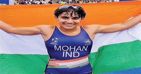 Pragya Mohan Who Survived Five Accidents In Triathlon Sandesh