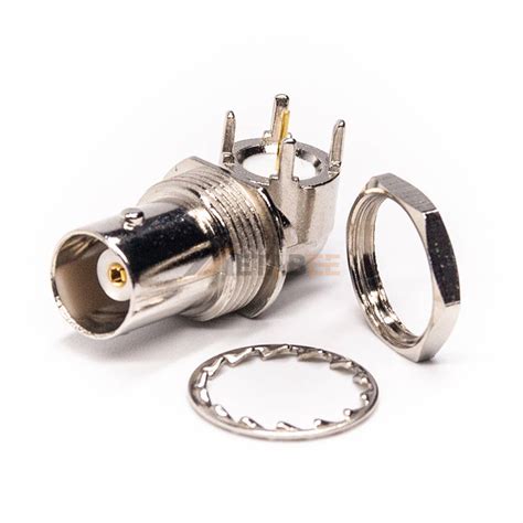 High Quality Bnc Female Bulkhead Connector For Pcb Metabeeai