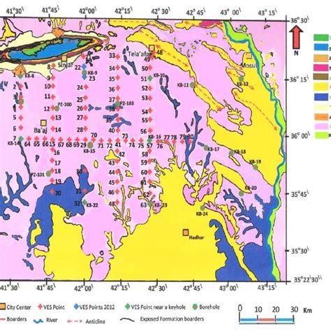 The Predicted TDS Contour Map Estimated By The Empirical Relation Download Scientific Diagram