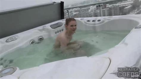 Naked Snow Angel Sauna Masturbation Jacuzzi And Showering Tiny Lolly Angel Snow