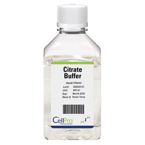 Cellpro™ Citrate Buffer Sterile Assay Buffers