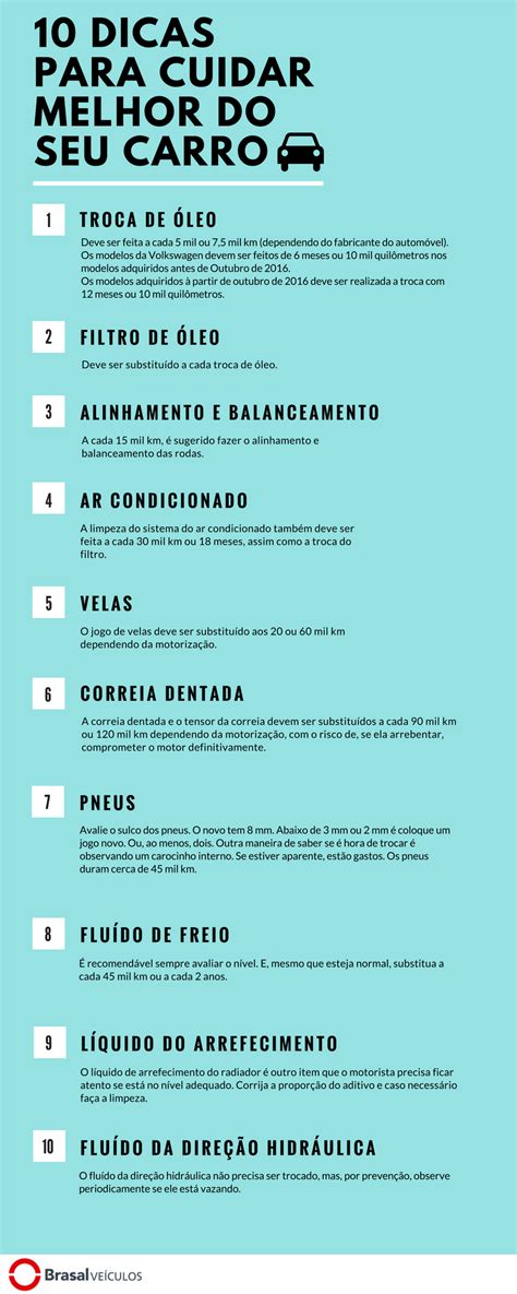 10 Dicas Para Cuidar Melhor Do Seu Carro Blog Brasal Veículos