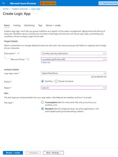 Authenticate Standard Logic Apps Using Oauth 20 Bearer Token