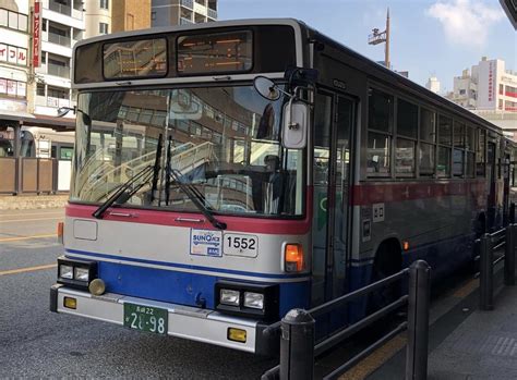ながさきばす（非公式） On Twitter 長崎バス 時津営業所 1552号車 長崎新地ターミナル発 大波止・道の尾・時津・ 日並・時津