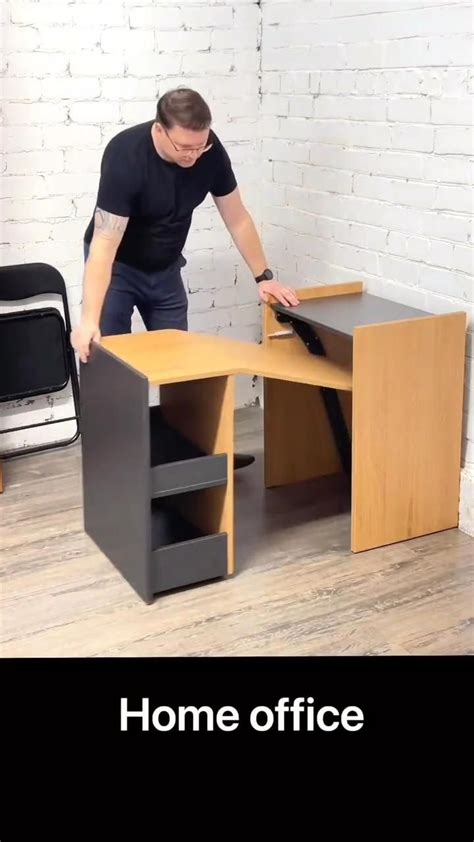 Homcom Wall Mounted Fold Out Convertible Desk Multi Function Floating