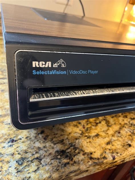 Rca Selectavision Ced Video Disc Player Model Sft 100 W Turns On