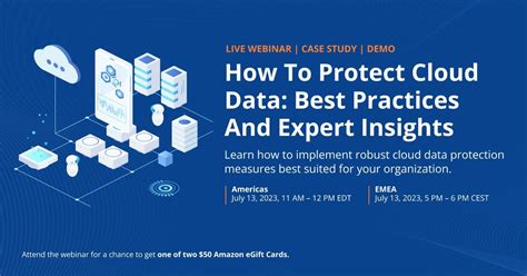 Live Webinar How To Protect Cloud Data Best Practices And Expert