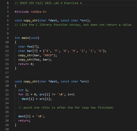 The Following Picture Is The Example Code For The Chegg Com