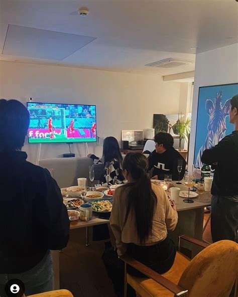 아유미 골때녀 Fc 탑걸 멤버들 집 초대 가나전 경기 관람 매주 보는 사이 인스타