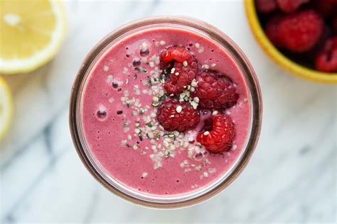 Raspberry Lemonade Smoothie Natalie Cooks