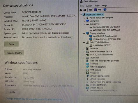 Gaming Rig Intel Core I5 8500 CPU 3 GHz 16 Ram Computers Tech