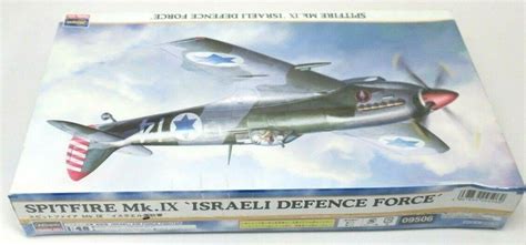 Hasegawa Spitfire Mk Ix Israeli Defence Force 1 48 Model Kit P N 09506