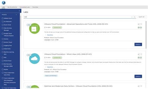 Announcing The Exciting New User Interface For Vmware Hands On Labs Vmware Hands On Labs Blog
