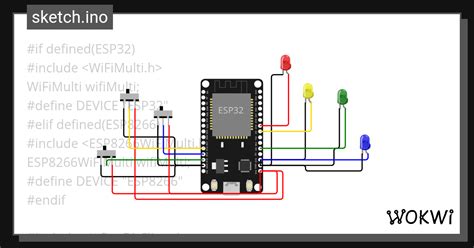 Prototipo Simulador Wokwi Esp32 Stm32 Arduino Simulator
