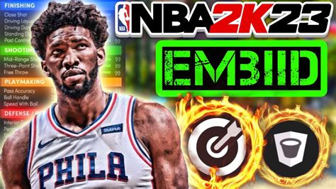 How I Built An Unstoppable Joel Embiid In 2k23 Youtube