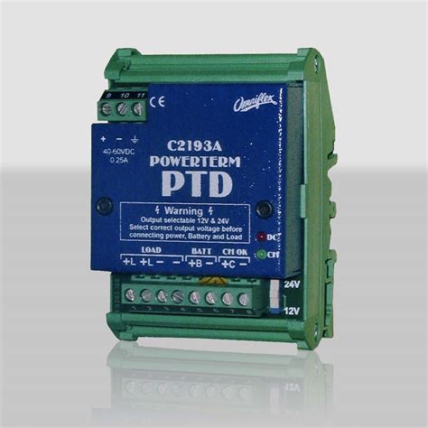 Powerterm PTD PSU Charger Vdc In V A Omniflex