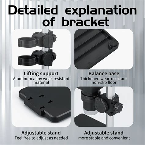 Taffware Mikroskop Digital 10 Mp Pembesaran 1000x 55 Inch Led Display G5 Silver