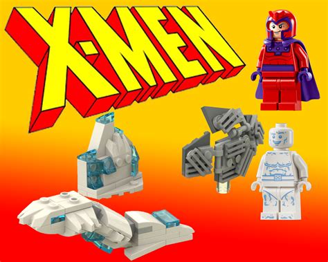 Lego Moc X Mansion X Men Small Builds For Ice Man And Magneto By