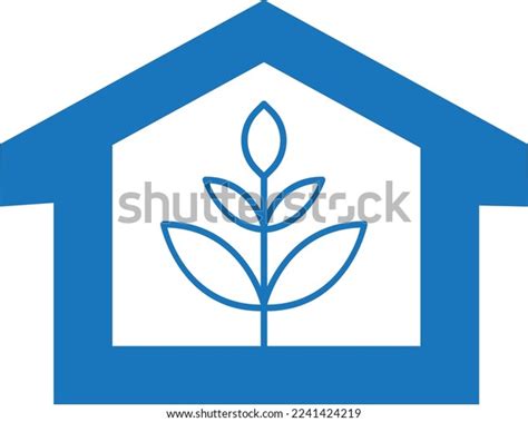 Eco Architecture Icon Ecology Balanced Building Stock Vector Royalty
