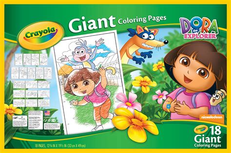 Dora The Explorer Giant Coloring Book With Stickers Pages My XXX Hot Girl